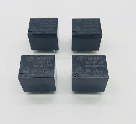 HF3FA/006-HTF HONGFA HF3FA SUGARCUBE RELAY T73 SPST 1 FORM A 4PIN 6VDC 10MP